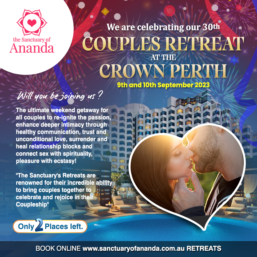 Couples Retreat Crown Hotel Perth - The Sanctuary of Ananda